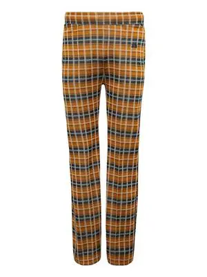 WALES BONNER Samuel Checked Track Pants - Multicoloured