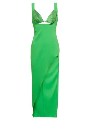 Giuseppe Di Morabito Crystal-embellished Midi Dress - Green