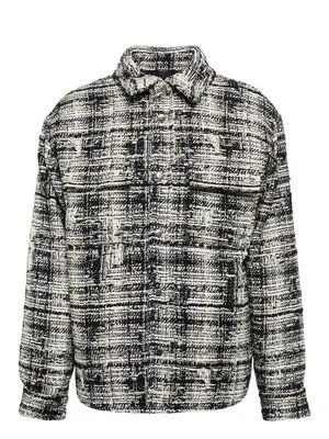Amiri Tweed Blouson Jacket - Multicoloured