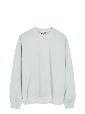 Madewell The McCarren Midweight Crewneck Sweatshirt Bleached Canvas