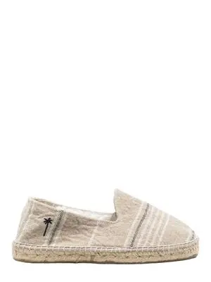 Manebí Striped Slip-on Espadrilles - Neutrals