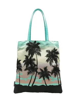 PALM ANGELS Palm Tree-Print Tote Bag