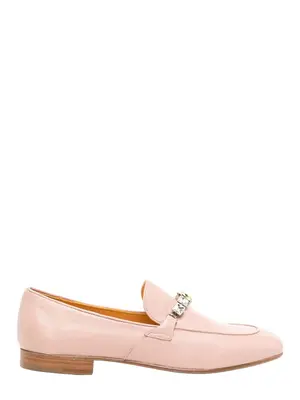MADISON.MAISON Crystal-embellished Loafers - Pink