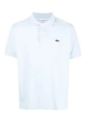 Lacoste Logo-patch Polo Shirt - Blue