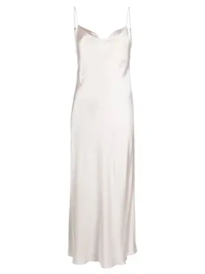 Dorothee Schumacher Silk Midi Dress - Neutrals