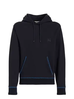 ETRO ETRO Logo-Patch Pullover Hoodie