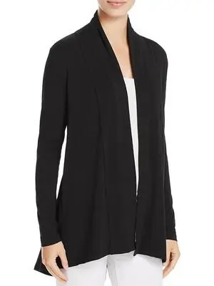 Vince Camuto Open Front Cardigan - Rich Black