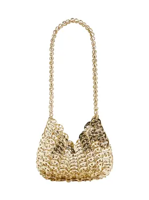 Rabanne Rabanne 1969 Moon Shoulder Bag Light Gold P711