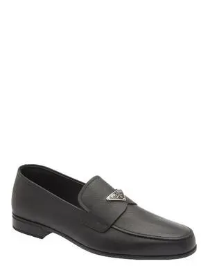 Prada Saffiano Leather Loafer - Nero
