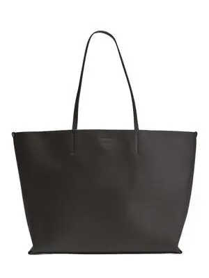 Everlane Luxe Italian Leather Tote - Black