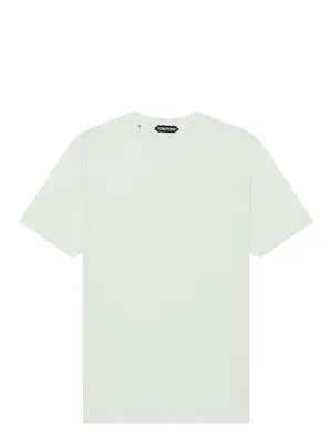 TOM FORD Viscose Cotton Tee - Glass Green