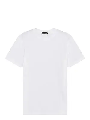 TOM FORD Viscose Cotton Tee - White
