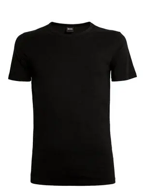 BOSS Cotton-blend T-shirt - Black