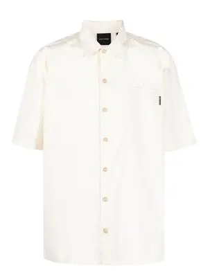 DAILY PAPER Button-front Short-sleeved Shirt - Neutrals