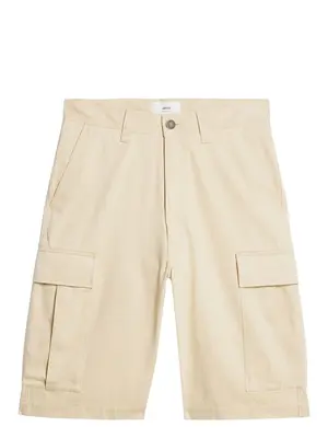 AMI AMI Paris Straight-Leg Cargo Shorts