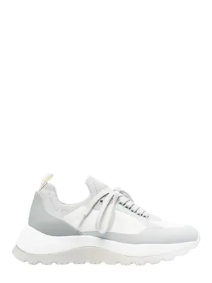 Calvin Klein Panelled Low-top Sneakers - Grey