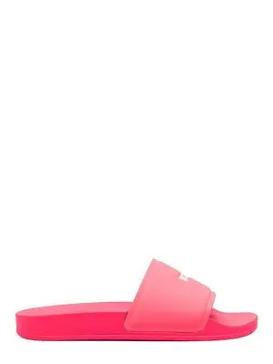 MSGM Logo-print Sliders - Pink