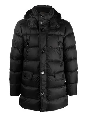 MOORER Padded Coat - Black