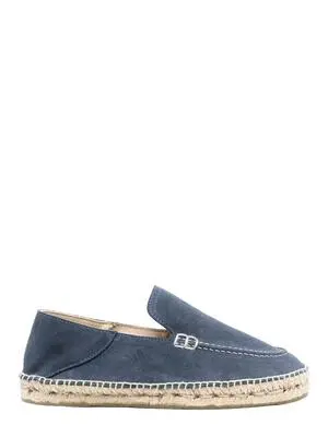 Manebí Hamptons Traveler Suede Espadrilles - Blue