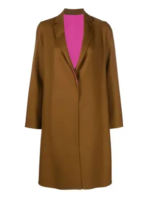Fabiana Filippi Single-breasted Coat - Brown