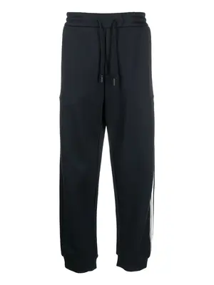 Giorgio Armani Logo-embroidery Track Pants - Blue