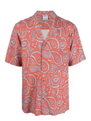 COUNTY OF MILAN Paisley-print Shirt - Red