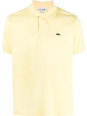 Lacoste Logo-patch Polo Shirt - Yellow