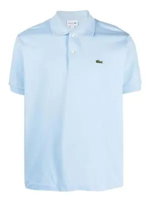 Lacoste Logo-patch Polo Shirt - Blue