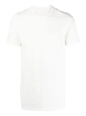 Rick Owens Plain Cotton T-shirt - White