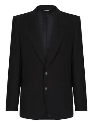 Dolce & Gabbana Sicilia-fit Single-breasted Suit - Black
