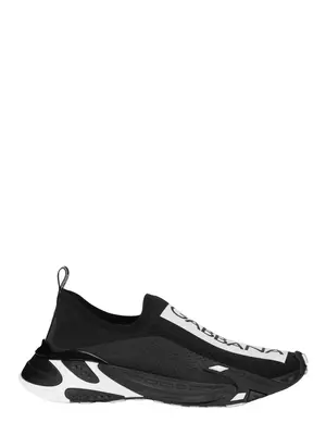 Dolce & Gabbana Fast Mesh Sneakers - Black