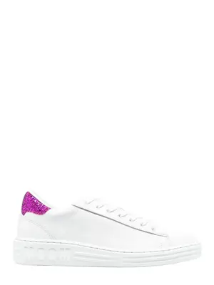 MSGM Leather Sneakers - White