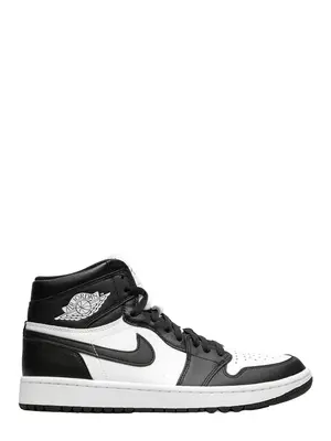 JORDAN Air 1 High Golf Sneakers - Black