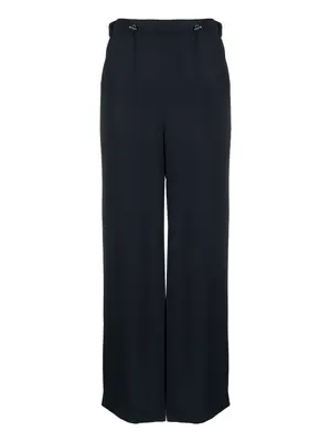 Fabiana Filippi Double-breasted Trousers - Blue