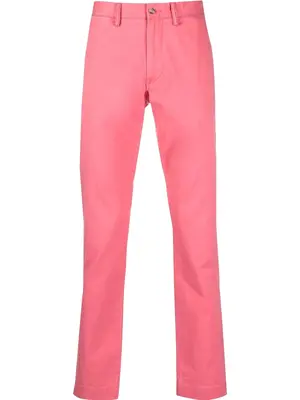 Ralph Lauren Stretch-cotton Trousers - Red