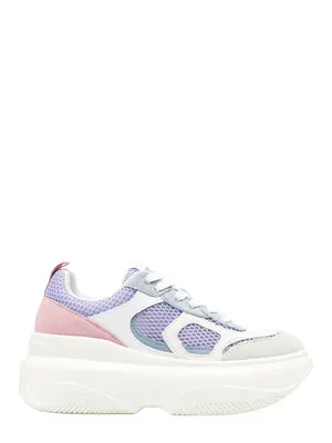 Liu Jo June Colour-block Platform Sneakers - Purple