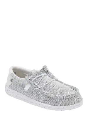 HEY DUDE Wally Slip-On Stone White