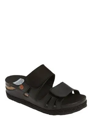 ON FOOT Cynara Slide Sandal - Negre Black