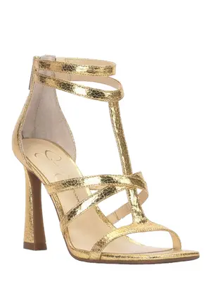Jessica Simpson Jessica Simpson Aaralyn Strappy Sandal Gold