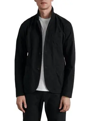 Rag & Bone Prospect Peached Cotton Jacket - Black