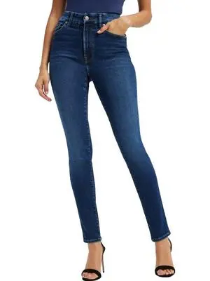 Good American Always Fit Good Legs Skinny Jeans - Indigo446