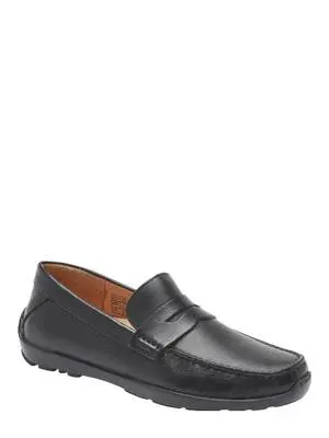 Samuel Hubbard Free Spirit Driver Loafer - Black Leather