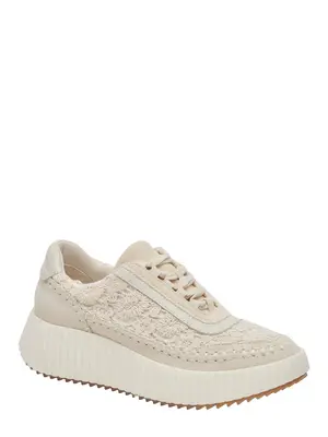 Dolce Vita Dolce Vita Dolen Platform Sneakers Ecru Lace