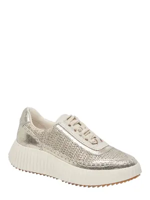 Dolce Vita Dolce Vita Dolen Platform Sneakers Gold Knit