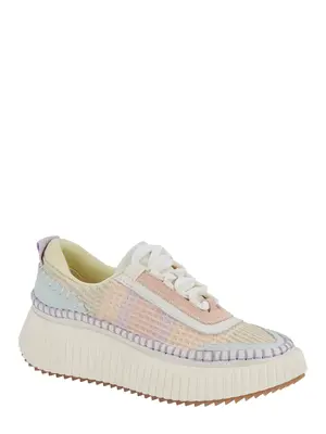 Dolce Vita Dolce Vita Dolen Platform Sneakers Pastel Stripe Knit