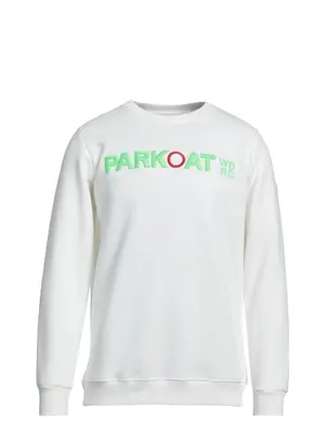 PARKOAT Sweatshirt With Embroidered Logo White