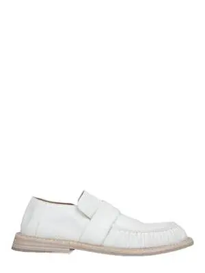 Marsèll Pebbled-leather Loafers - White