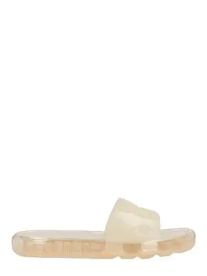 Tory Burch Sandals With Brand Logo Ivory