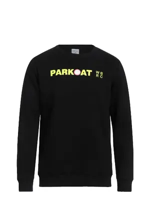 PARKOAT Printed Fleece Sweatshirt - Black