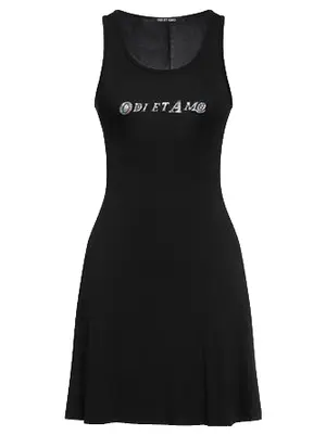 ODI ET AMO Mini Trapeze Dress - Black
